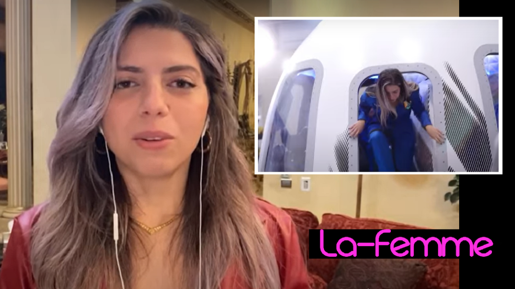 Sara Sabry, première femme africaine et arabe à effectuer un vol Spatial... (Ses émotions en ...